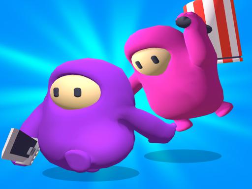 Fall Heroes Fun Guys Run - Play free games at GAMESGAMES.BA